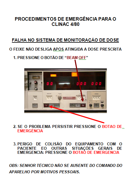Procedimentos de Emergência :: Fisica Medica